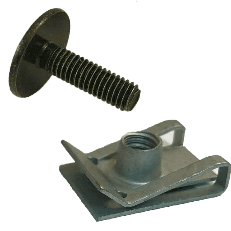 20x Torx Head Bolt M6X20mm Black Zinc Lug Nut Panel Clip Kit Audi VW