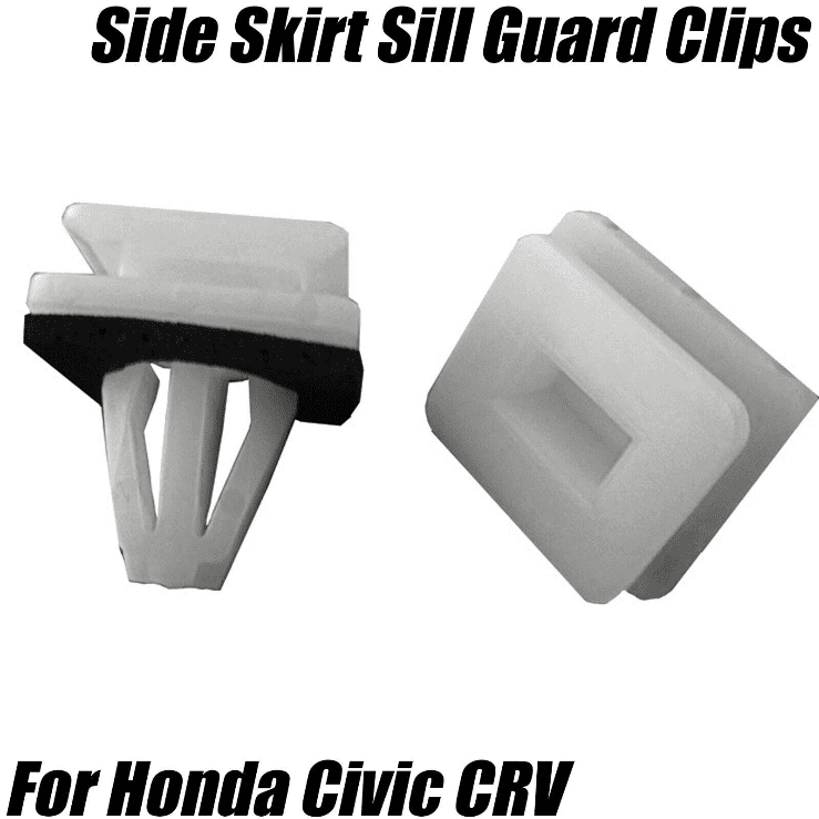 20x Trim Clips for Honda Civic CRV Side Skirt Sill Guard Moulding