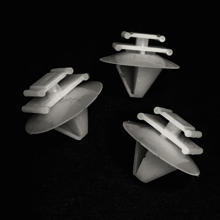 20x Trim Clips for Renault Peugeot Door Bumper Air Intake Moulding