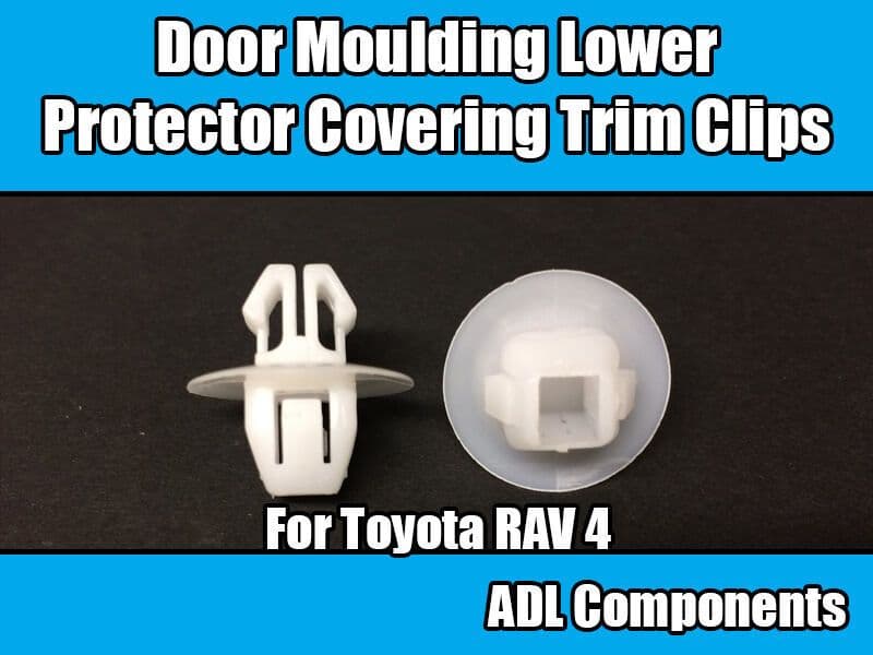 20x Trim Clips for Toyota Rav4 Door Moulding Plastic Protector Cover