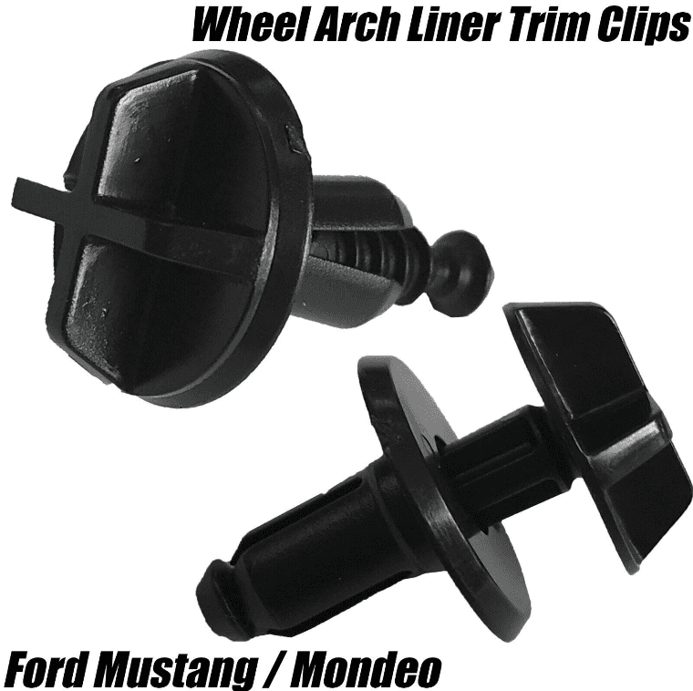 20x Wheel Arch Mud Guard Bumper Radiator Grille Trim Clips for Ford