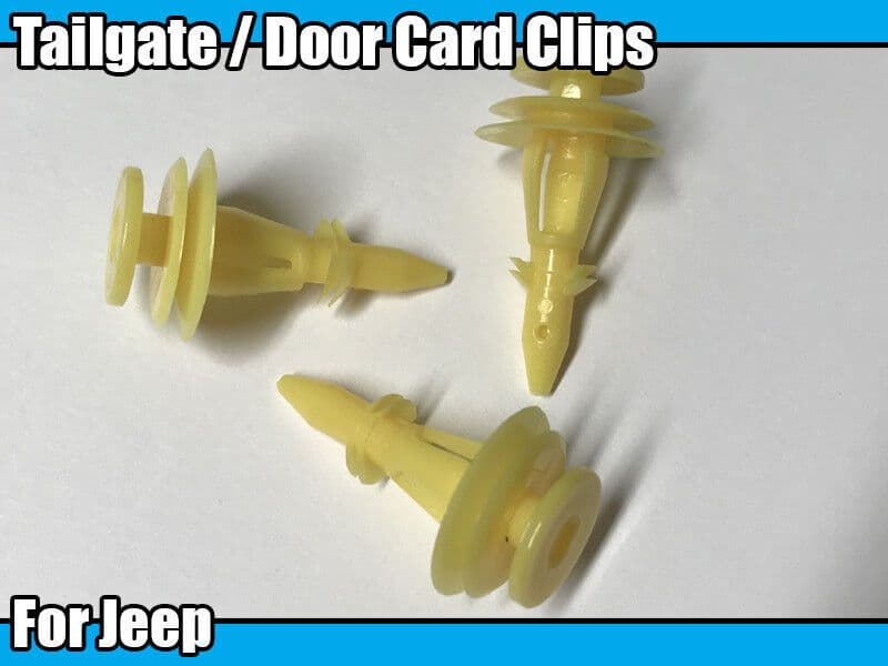 20x Yellow Push Pin Trim Clips for Jeep Grand Cherokee Zj Door Card
