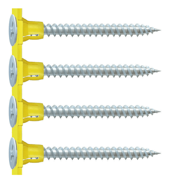 25mm-55mm Timco Zinc Collated Fine Thread Drywall Plaster Screw Wood