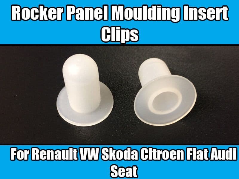 50x Clips for Renault VW Skoda Citroen Fiat Audi Rocker Panel Moulding