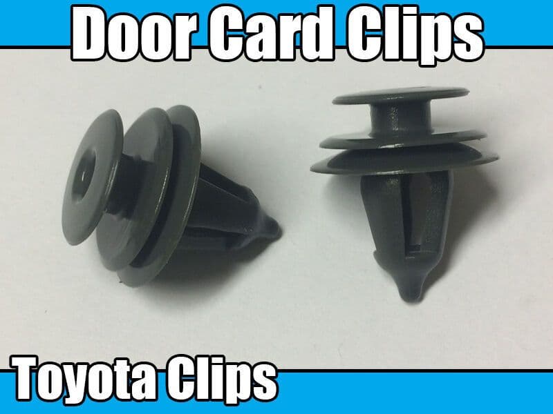 50x Clips for Toyota Door Card Interior Trim Panels & Pillar Linings