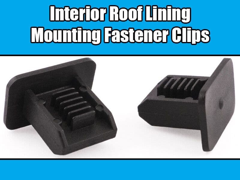 50 Plastic Trim Clips for Skoda Interior Roof Lining Mounting Fastener