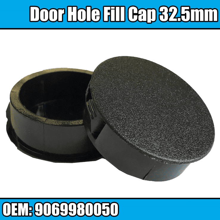 5x 31.5mm Black Plastic Hole Cap Clip for Mercedes Sprinter VW T5