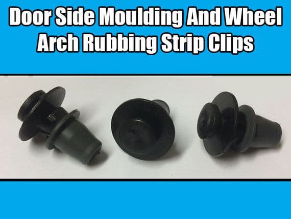 5x Clips for Audi & Skoda Door Side Moulding Trim Wheel Arch Rub Strip