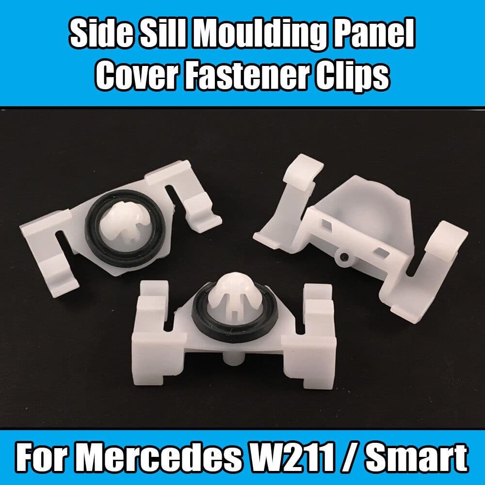 5x Clips for Mercedes W211 Smart Protective Strip Moulding A2119880578
