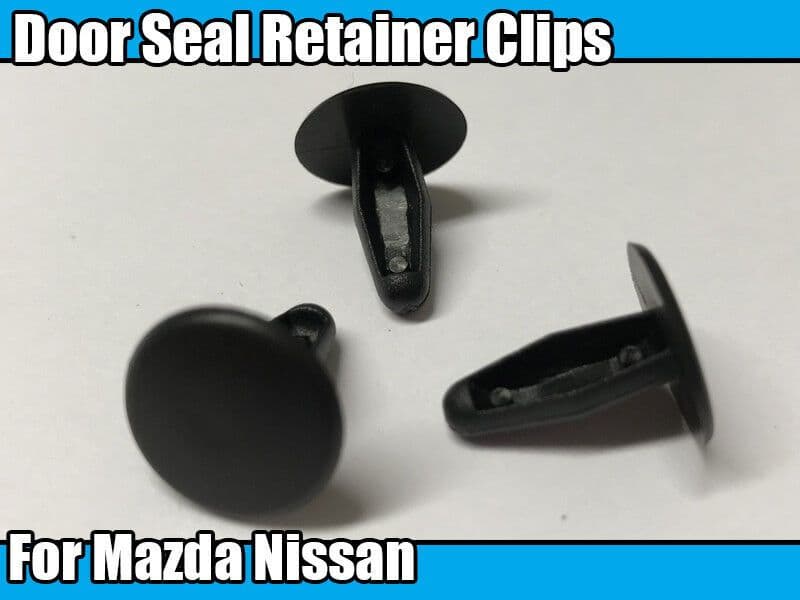 5x Door Seal Retainer Rivet Trim Clips Insulation for Mazda Nissan
