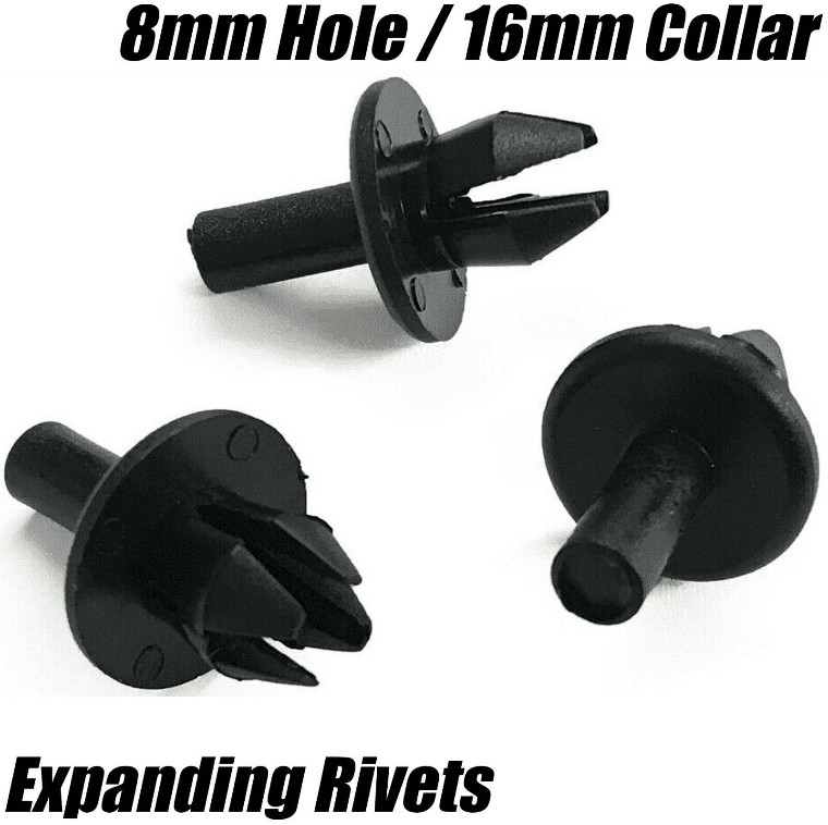 5x Expanding Rivets Fasteners Trim Clips For Opel Saab Alfa Romeo