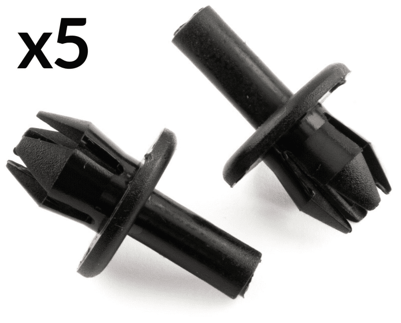 5x Expanding Rivets Fasteners Trim Clips For Opel Saab Alfa Romeo