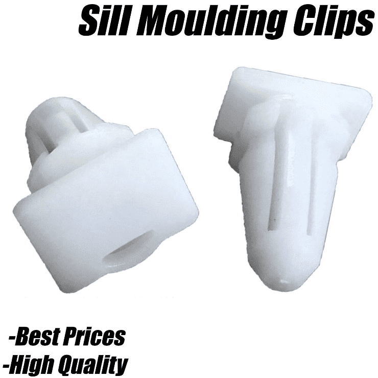 5x Plastic Sill Cover Kick Plate Trim Clips for BMW E21 E23 E30 E36