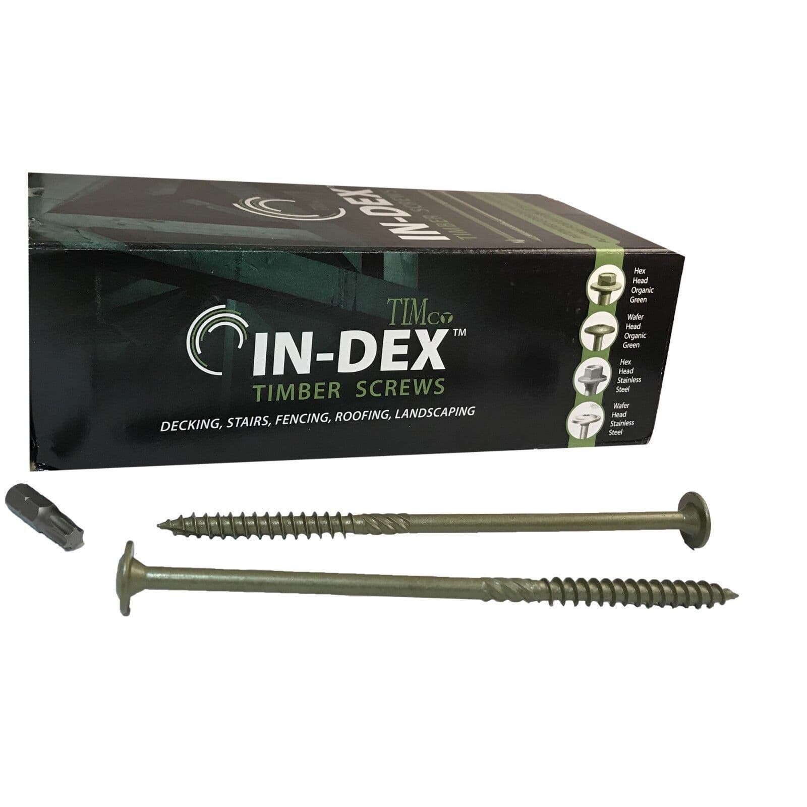 Timco Hex Head Screws For Decking Sleepers Wood Fixing Timco Hex Head ...