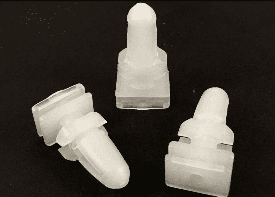 8x Clear White Plastic Trim Clips for BMW Door Sill Clamp 51478234047