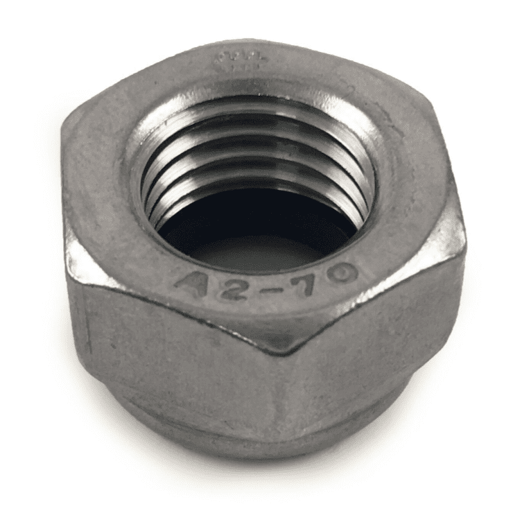 A2 Stainless Steel Nyloc Nuts Self Locking Nylon Insert M1.6-M36