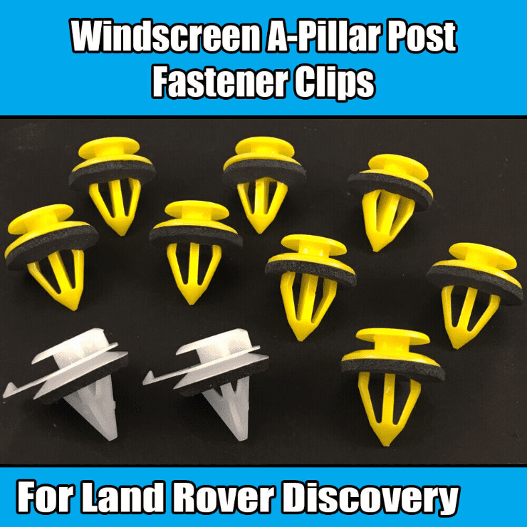 Clips Kit for Land Rover Discovery Lr3 Windscreen A-Pillar Post Trim