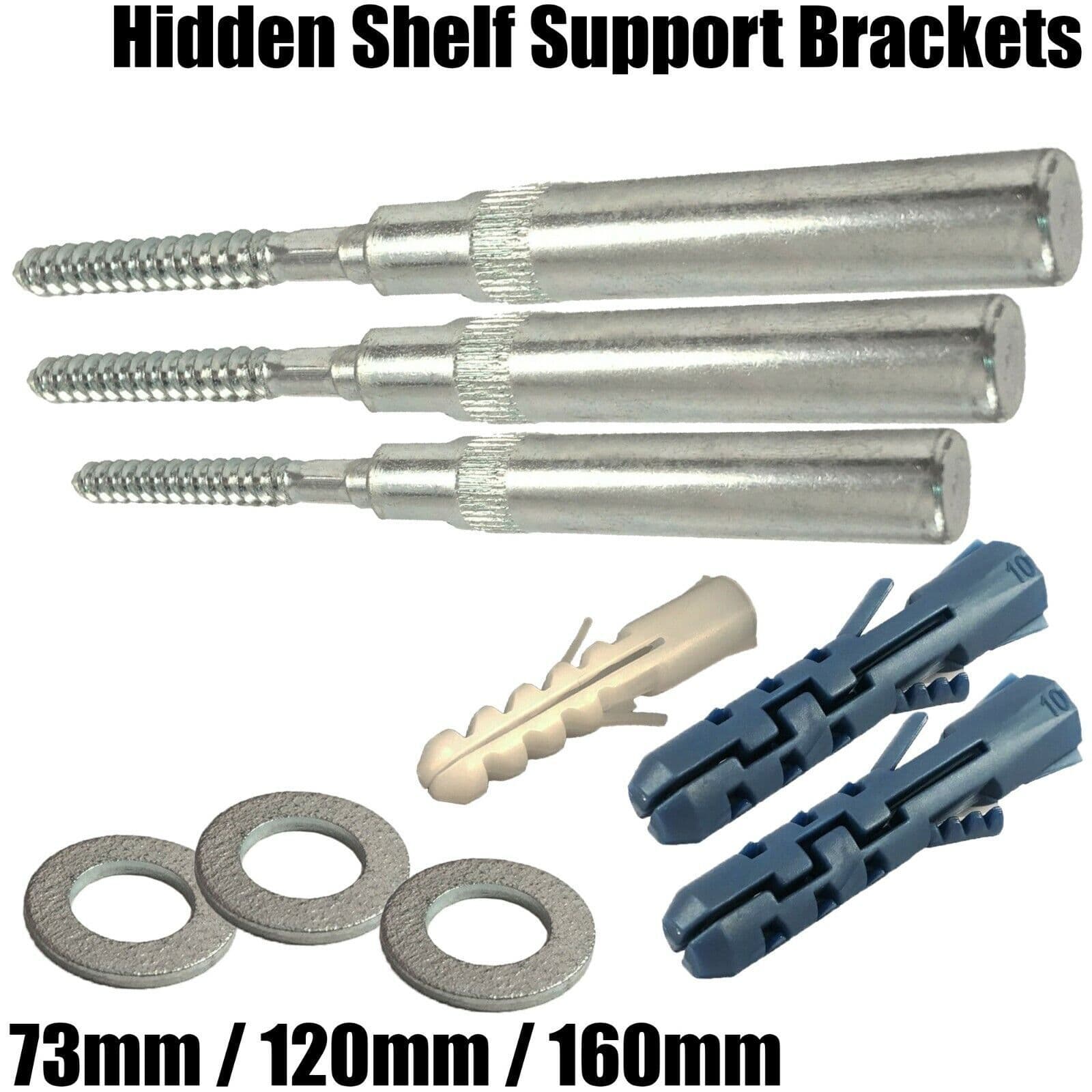 Concealed Hidden Shelf Support Brackets Floating Shelves Mounting