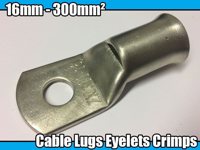 Copper Tube Terminals Crimp/Solder Cable Lugs Eyelets Battery 16mm-300mmÃ Â