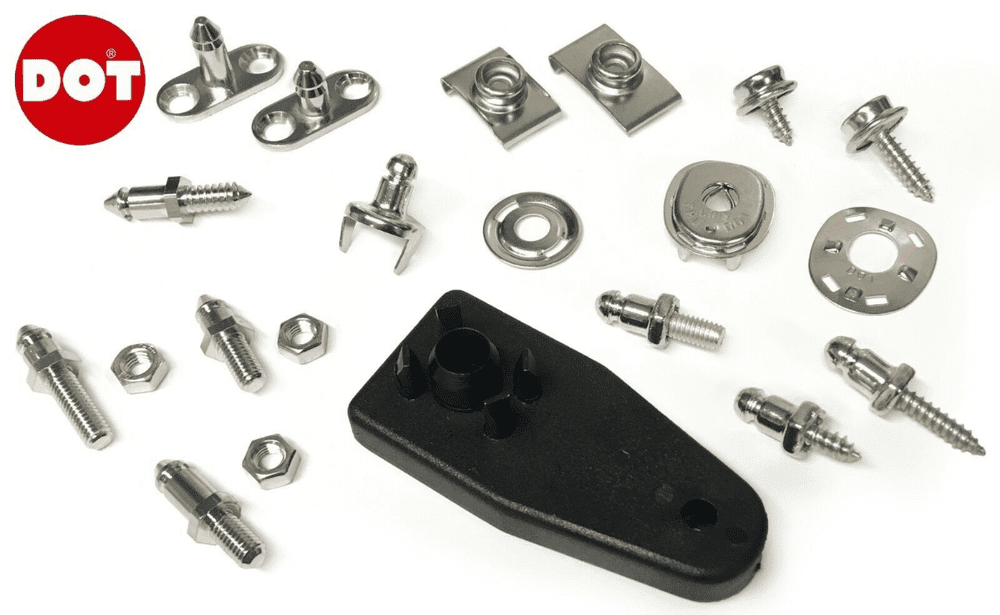 DOT Marine Fasteners Base Stud Socket Threaded Screw Plate Tool Range