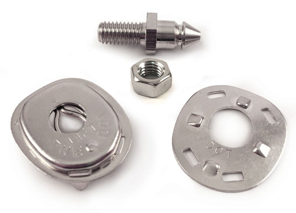 Dot M5x10mm Threaded Base Stud & Socket Boat Canopy Cover Fastener