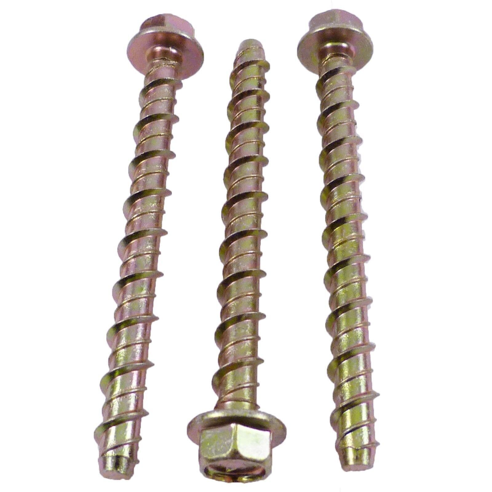 Genuine Thunderbolt M6 Flange Head Bolt New Masonry Concrete Brick ...