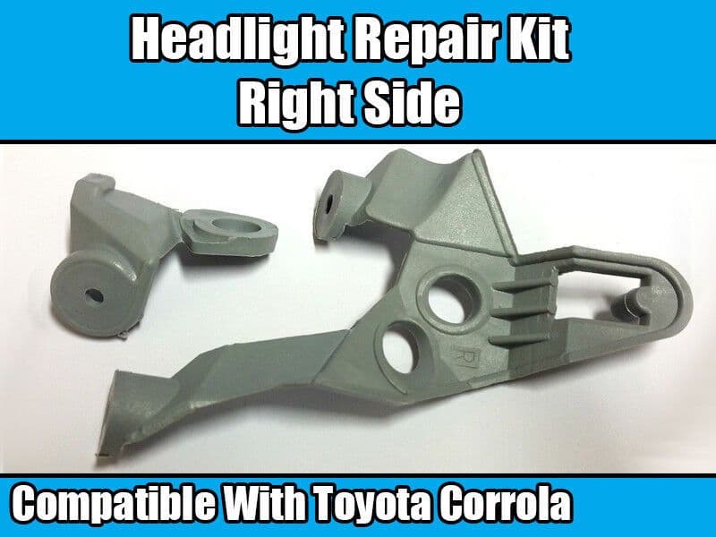 Headlight Repair Kit for Toyota Corolla E11 '94-'00 Bracket Right Side