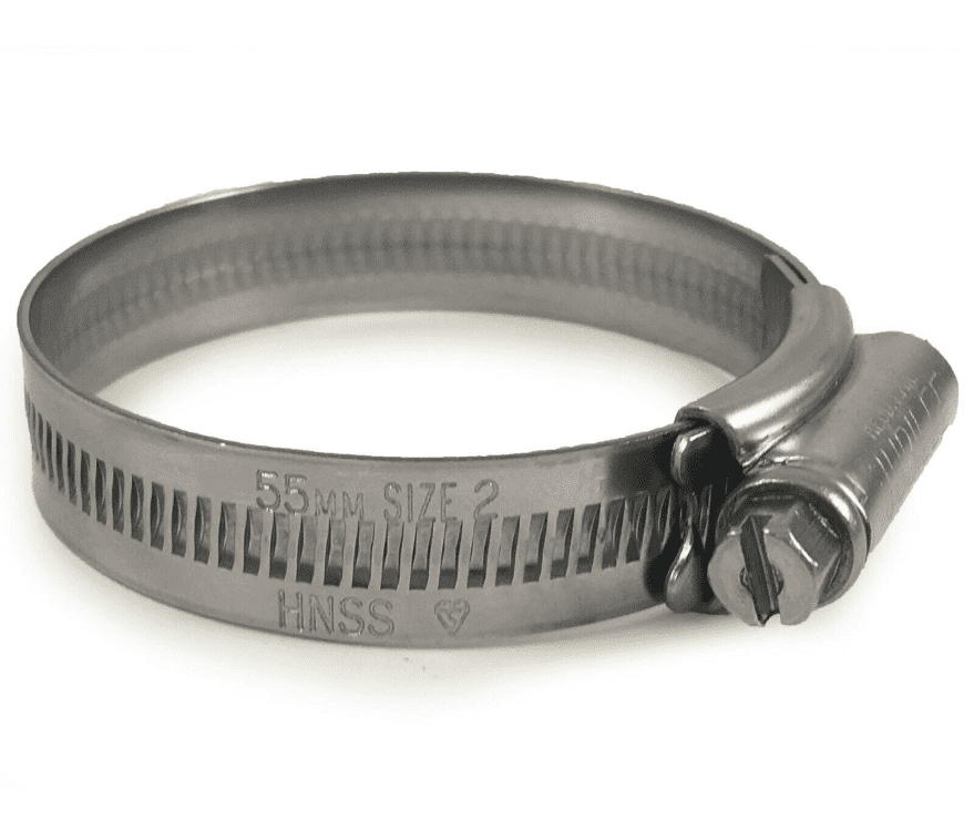 Jubilee Hose Clips Stainless Steel/Mild Steel Pipe Clamps Worm Drive