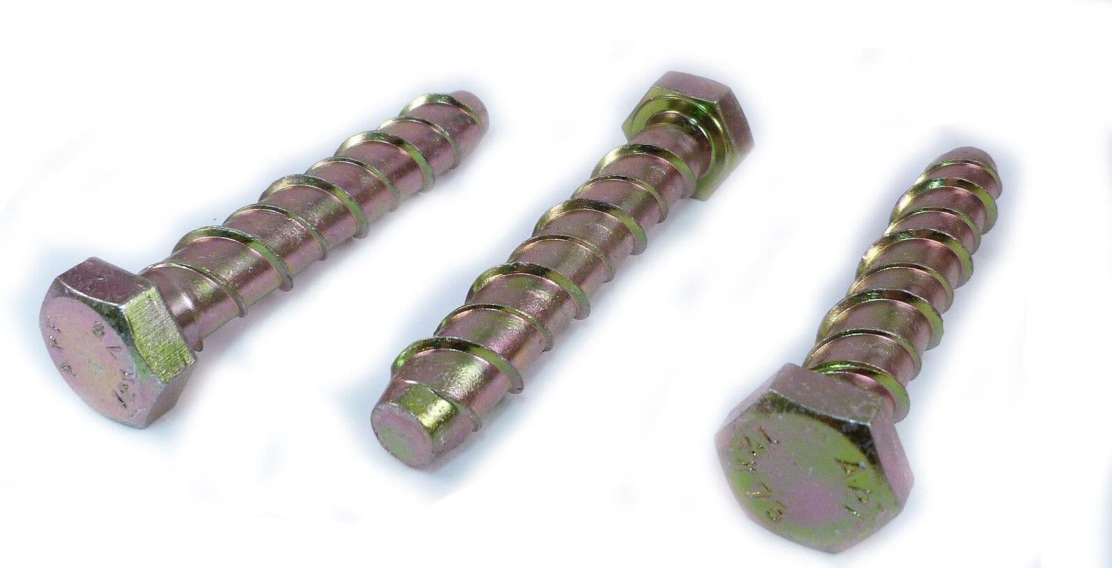 M12 Hex Head Bolt New Genuine Thunderbolt Masonry Concrete Brick Anchor Screw