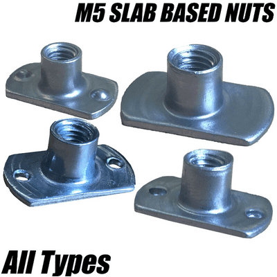 Carbon Steel Slab T-Nuts with Welding Pips, Holes or Flat