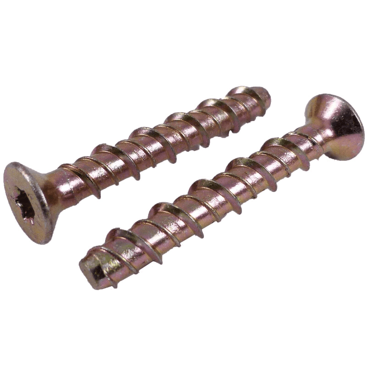M6 Genuine Thunderbolt Torx Countersunk Masonry Concrete Anchor Screw
