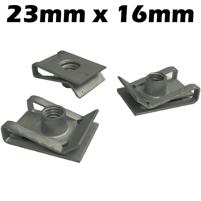 M6 Spire Clips Chimney Lug Nuts Fixings Threaded Panel Fasteners