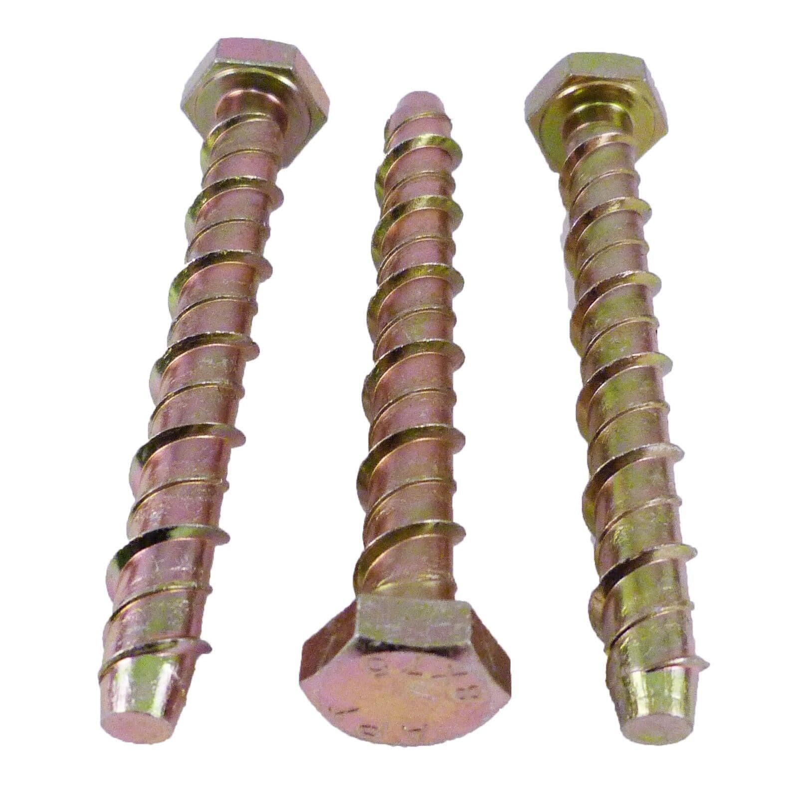M8 Hex Head Bolt New Genuine Thunderbolt Masonry Concrete Brick Anchor Screw
