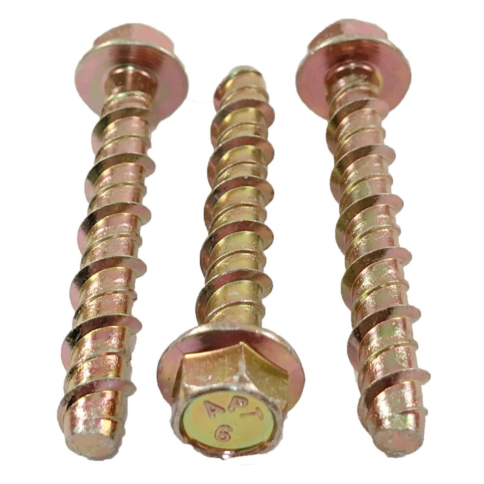 M8 Hex Head Bolt New Genuine Thunderbolt Masonry Concrete Brick Anchor ...