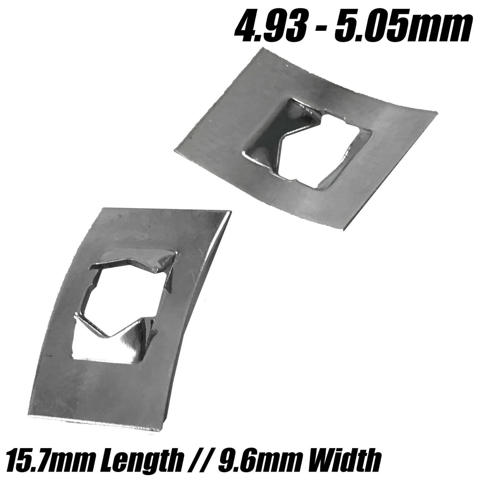 Stainless Steel Snap Fasteners Metric Zinc Plated Flower Grab Washers ...