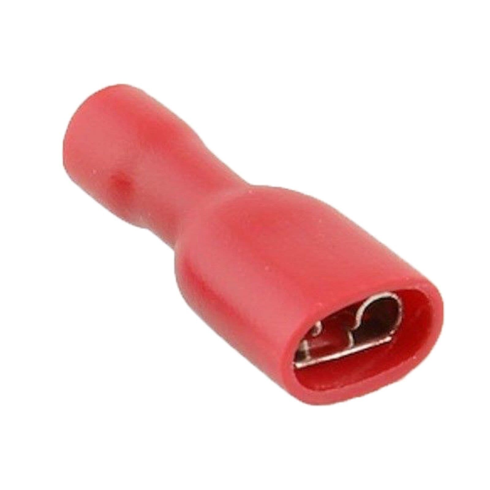 RED BLUE YELLOW Female Spade Terminals Fully Insulated Crimp Connector Wire