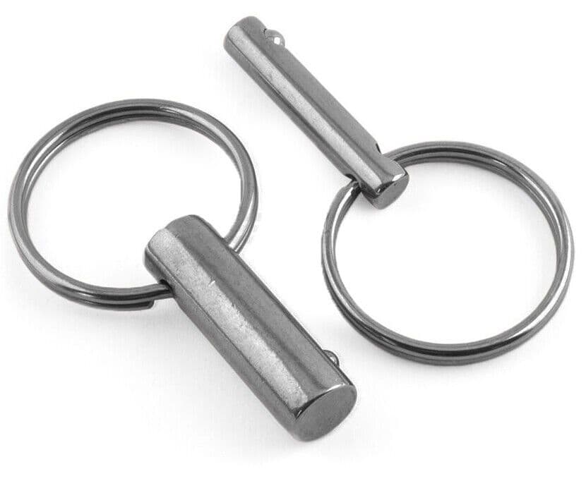 Stainless Steel Pull Ring Retaining Pins A4 Marine Grade Ball Lock ...