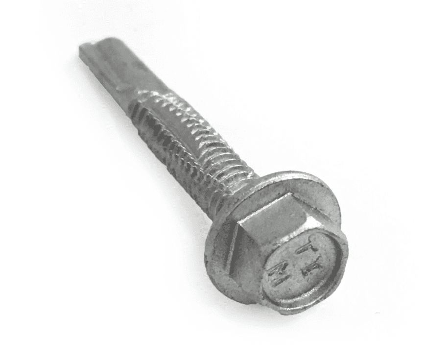 Heavy Section Steel Exterior Roofing Self Drilling Screws Hex Head