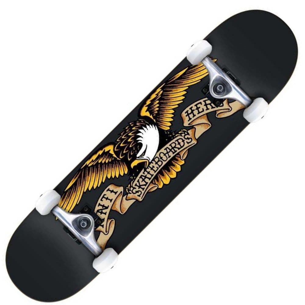 ANTI HERO "Classic Eagle XL" Complete Skateboard 8 25" x 32" BLACK Park ...