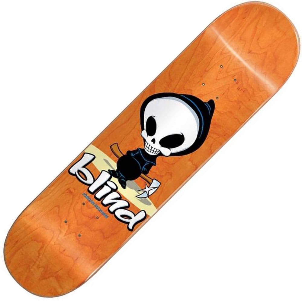 BLIND "OG Reaper" Jordan Maxham Skateboard Deck 8 25" ORANGE