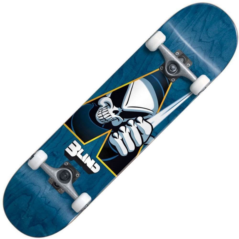 BLIND "Reaper Dagger" Complete Skateboard 7 75" x 31 2" BLUE TENSOR ...