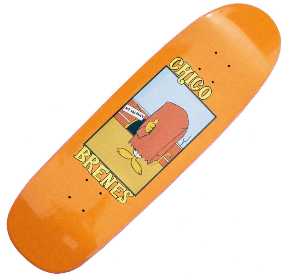 CHICO STIX "Speedy Bag Mask" Skateboard Deck 9 125" ORANGE 1990s ...