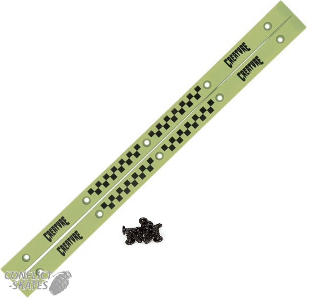CREATURE "Sliders Rails" Skateboard Rails GLOW in the DARK Old School ...