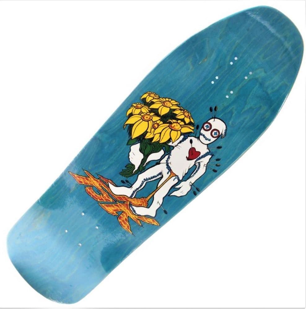DOGTOWN "Flower Guy - Bryce Kanights" Skateboard Deck 31 5" x 10 125 ...