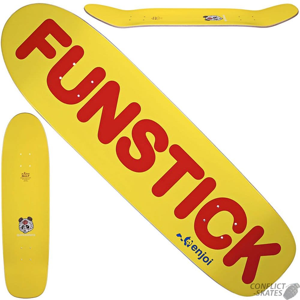 ENJOI "Funstick" Skateboard Deck 8 625" x 32 5" FREE Griptape Cruiser ...