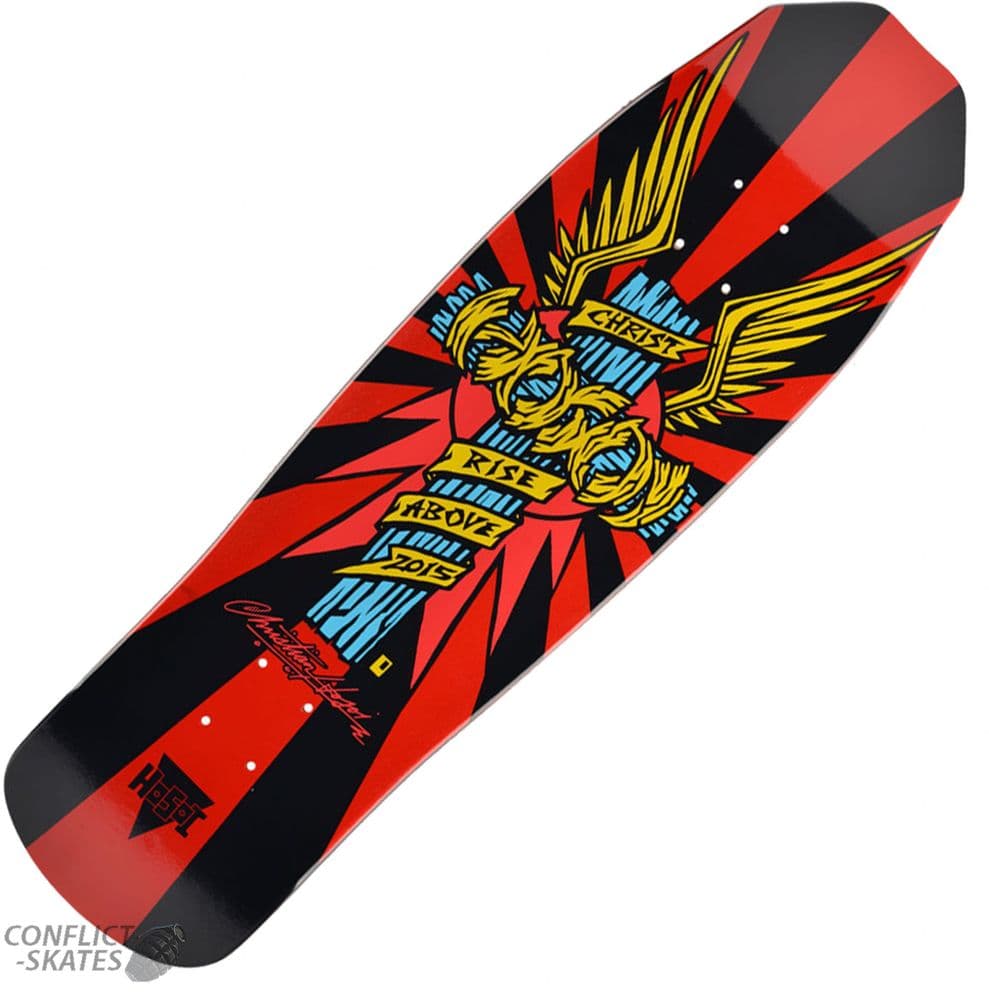 HOSOI "Wings" Skateboard Deck Old Skool 9" x 32 5" Art by John Lucero ...