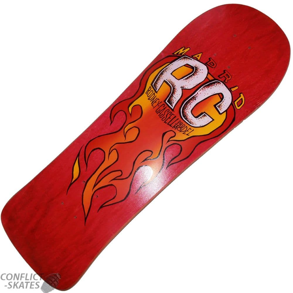 MADRID "Fireball" Rodney Cassell Skateboard Deck 1980 Original NOS Old ...