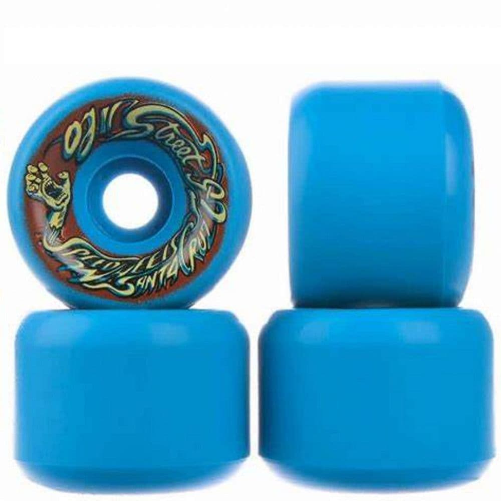 OJ II "Street" Skateboard Wheels 60mm 92a BLUE Old Skool SPEED WHEELS