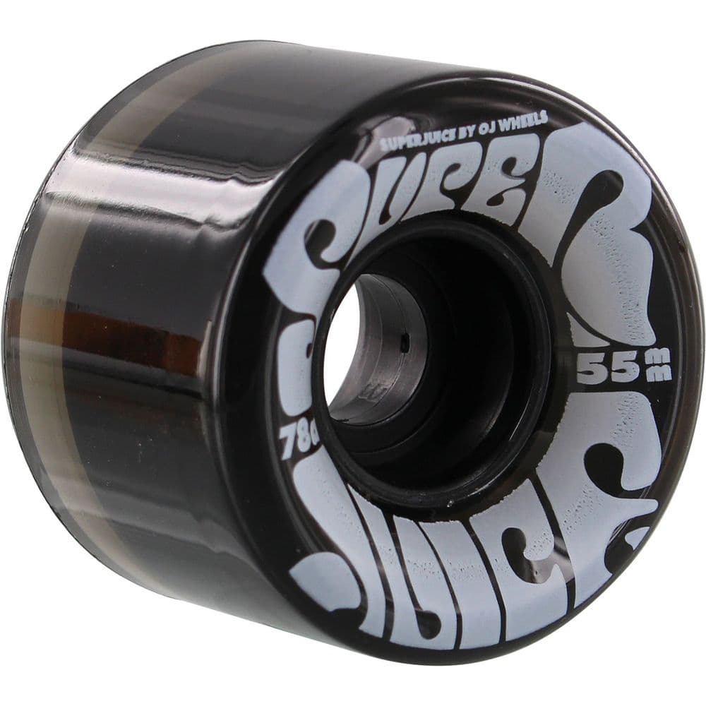 OJ "Super Juice Mini" Skateboard Wheels by Santa Cruz TRANS BLACK 55mm ...
