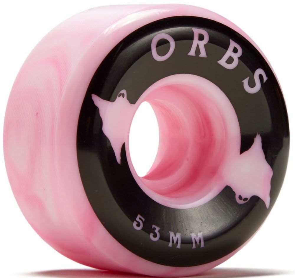 ORBS by Welcome "Specters" Skateboard Wheels 53mm 99a PINK Park Street
